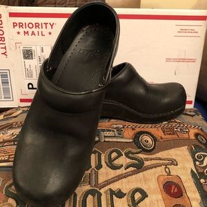 Dansko | Shoes | Dansko Comfort Clogs Black Size 38 See Pictures | Poshmark